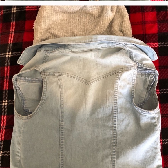 Jessica Simpson | Jackets & Coats | Jessica Simpson Denim Vest | Poshmark